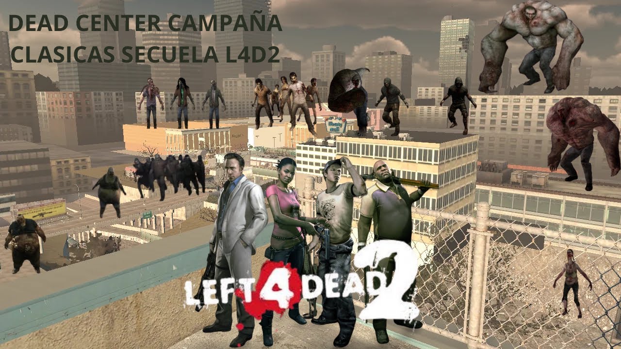 L4D2 Campaña Dead Center completa Experto - YouTube