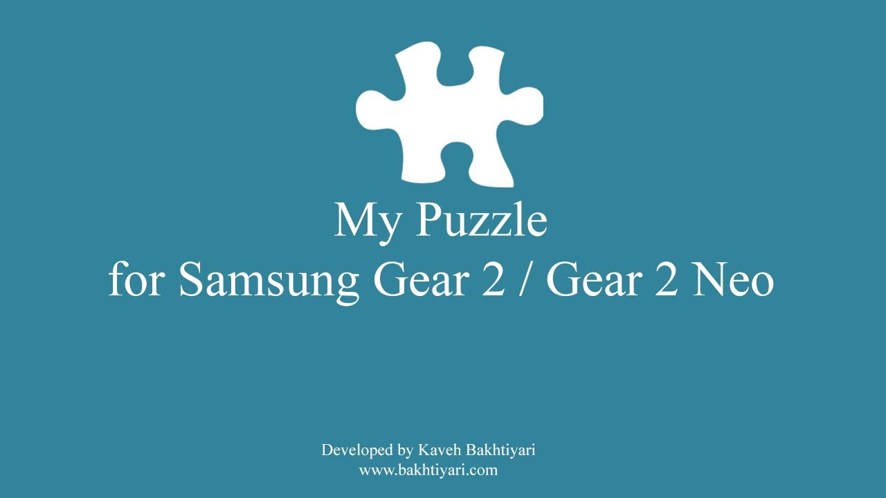 My Puzzle for Samsung Gear - YouTube