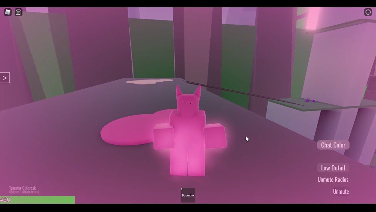 How to become a Pink Shark in Transfur Outbreak (Chapter 3) - YouTube