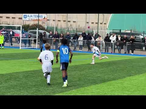 A.J Auxerre - Ris Orangis / U12 (0-1) Deuxième mi-temps. 17 février 2024. [Score final 1-2 ...