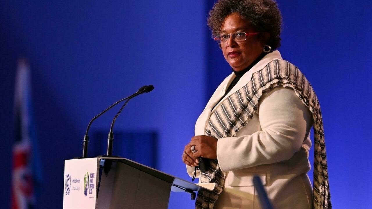 Best opening day speech at UN #COP26 - Mia Mottley, Prime Minister of Barbados - YouTube