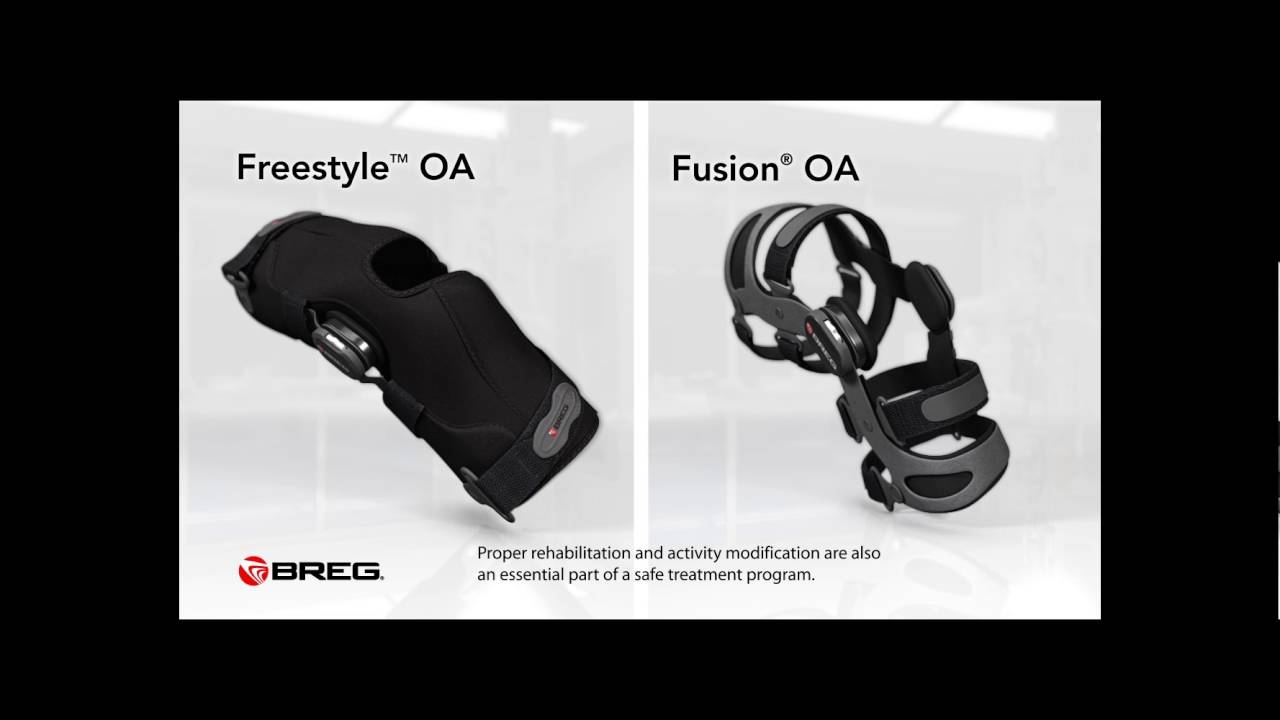 Breg Freestyle OA Knee Brace - YouTube