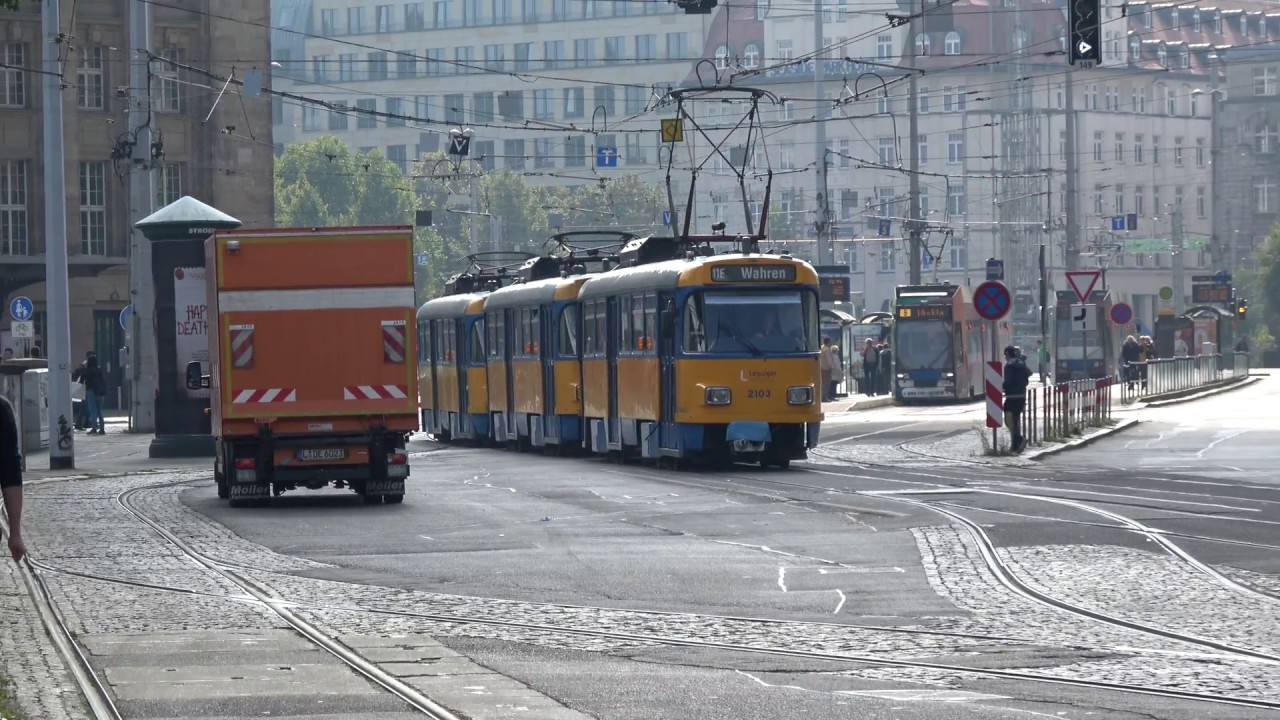Straßenbahn Leipzig | LVB ČKD Tatra, DWA NGT8, LFB NGTW6, Bombardier ...