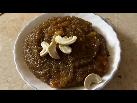 PANAVELLAM KESARI / PALM JAGGERY KESARI / Chocolate Kesari - Indian ...