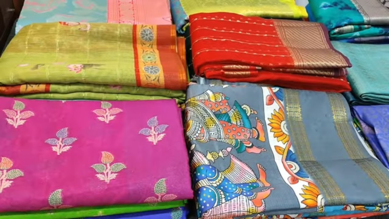SOFT SEMI SILK SAREE SOFT BROCADE SAREE LINEN SAREE PAPER SILK SAREE ...