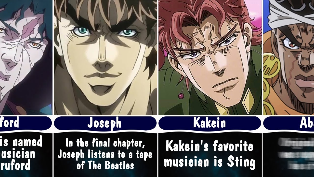 Musical References in JOJO - YouTube