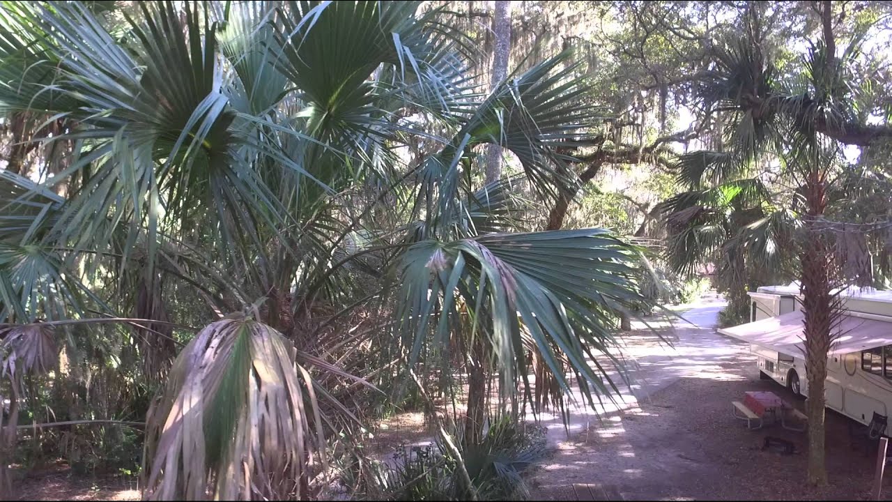 Hanna State Park Campground by Drone - YouTube