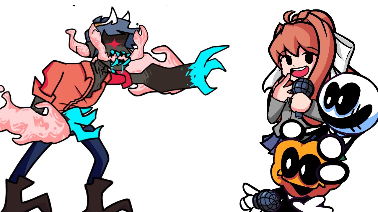 모니카와 스푸키가 부르는Pepressed: Sofr mod (Pepressed Monika X spooky kids) - YouTube