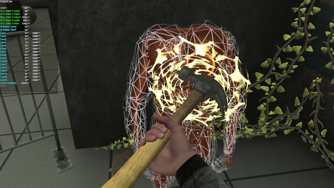 RTX 2080 Ti Boneworks VR Oculus Rift S - YouTube