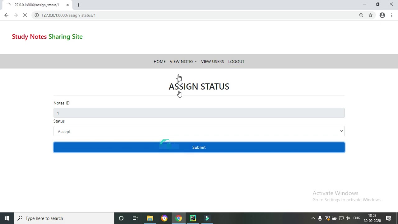 #32 Python Django Project || Notes Sharing Site || Hindi - YouTube