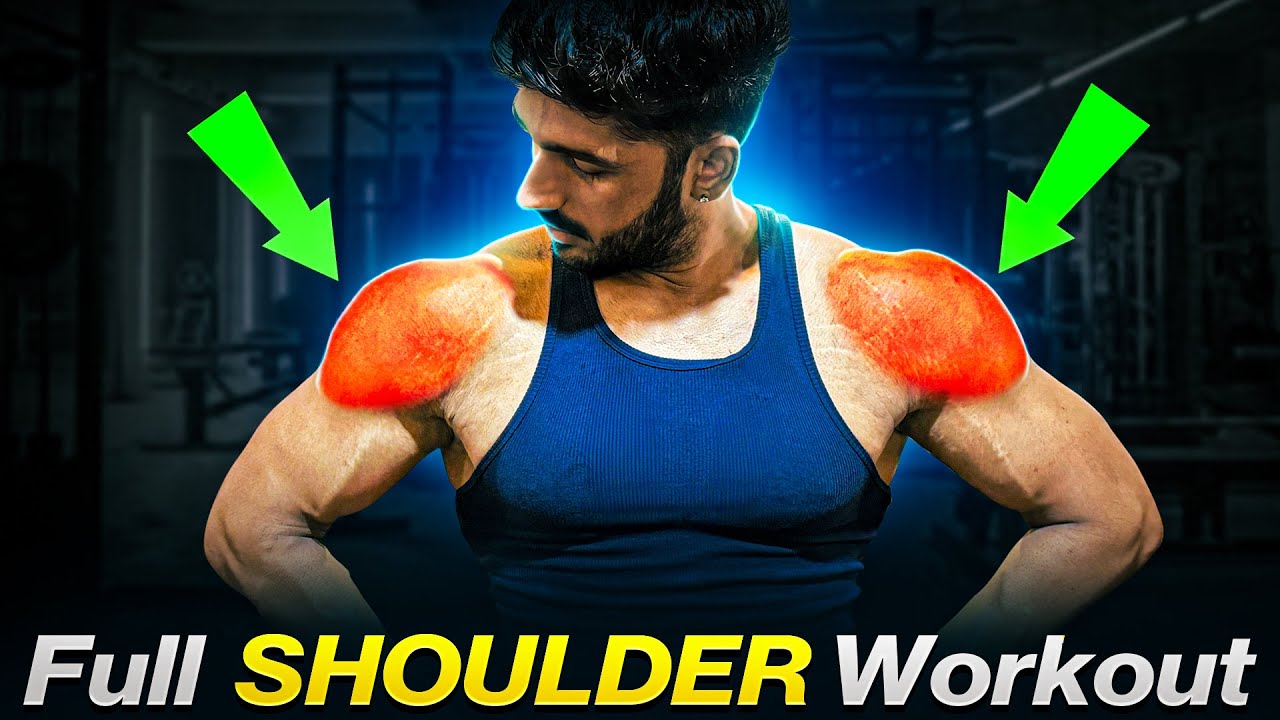 Full Shoulder Workout in Gym | Build 3D Shoulder & Toned | Male and ...