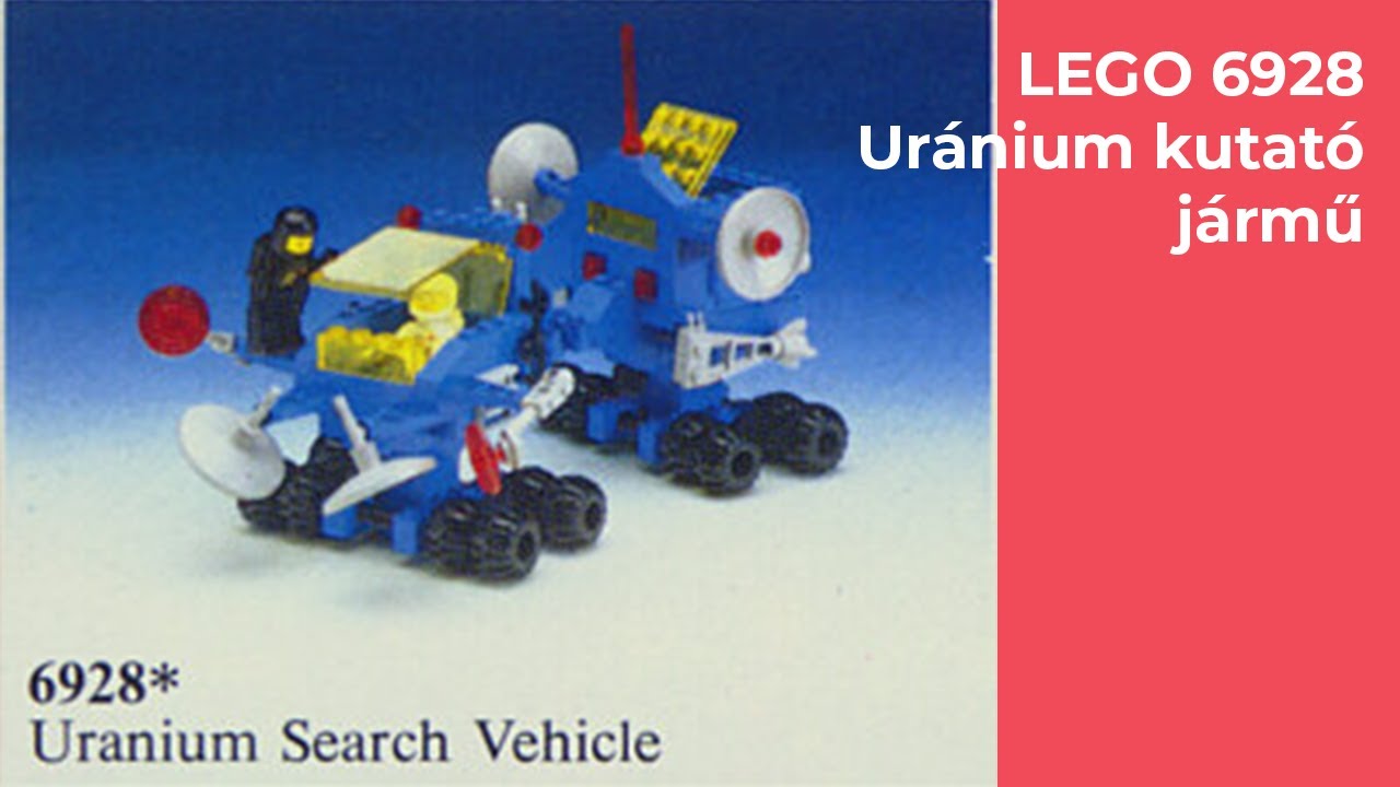 LEGO 6938 - Uránium kutató jármű - Classic Space - YouTube