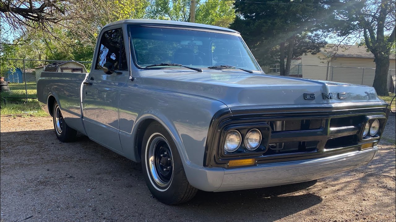 Wiring up USB outlets in the 69 GMC C10 - YouTube