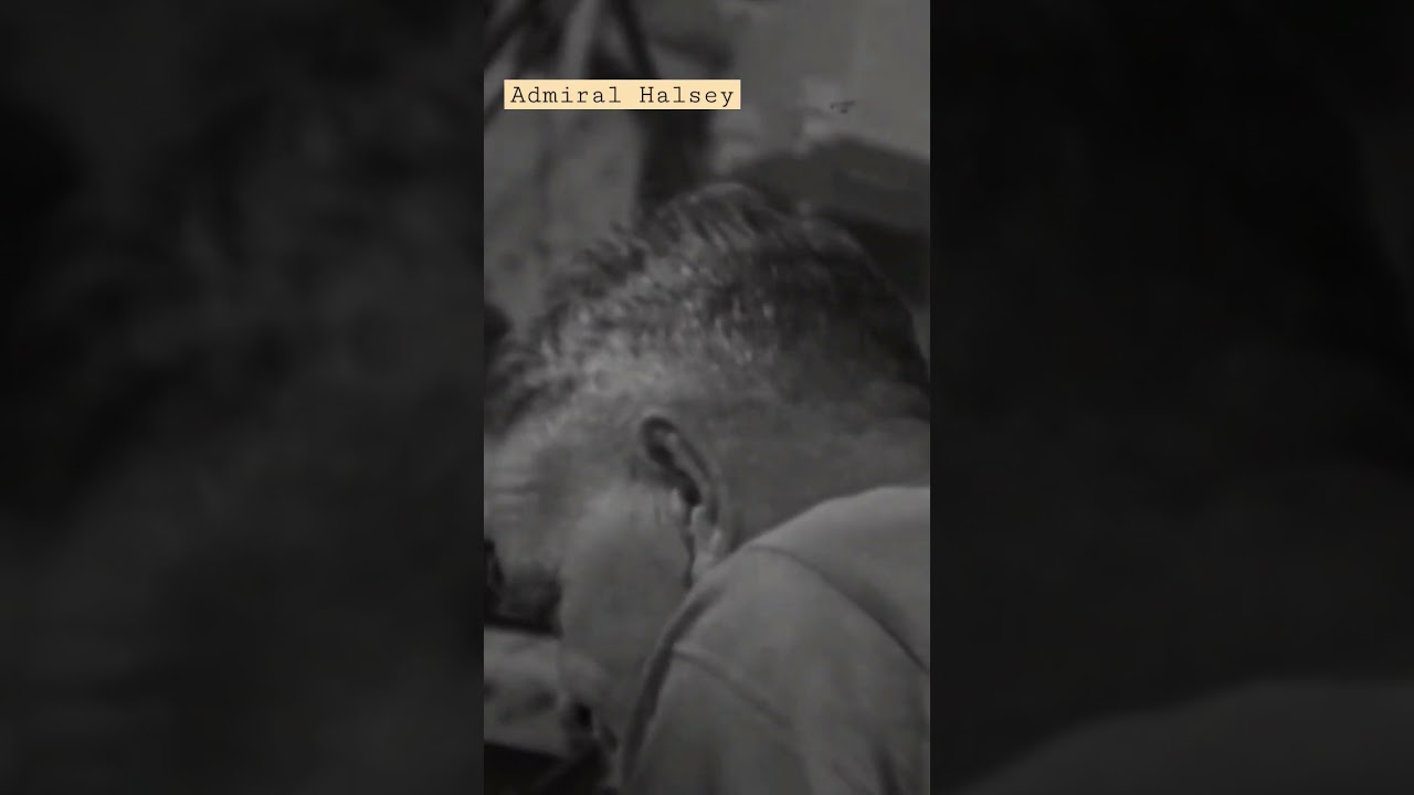 Admiral Halsey speaking post WWII - YouTube