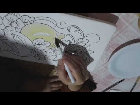 Çinide gölgeli boyama 1