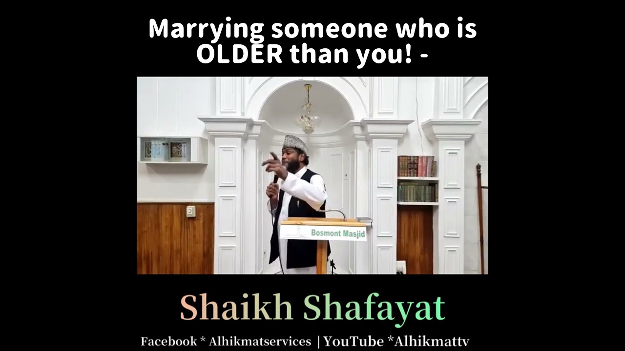 Marriage -Culture And Status - Shaikh Shafayat - YouTube