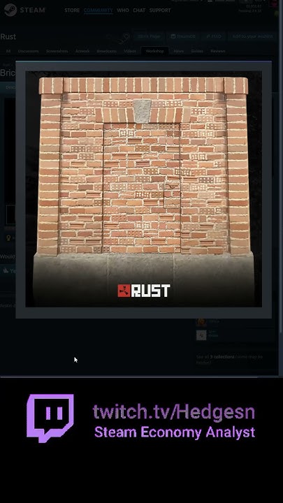 Rust Brick DLC Workshop Skins! #rust #rustskins #rustshorts #shorts #skins #fyp #fypシ #investing ...