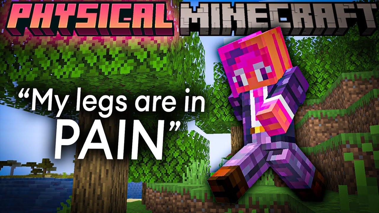 I survived 7 Days of PHYSICAL MINECRAFT. [VR] - YouTube