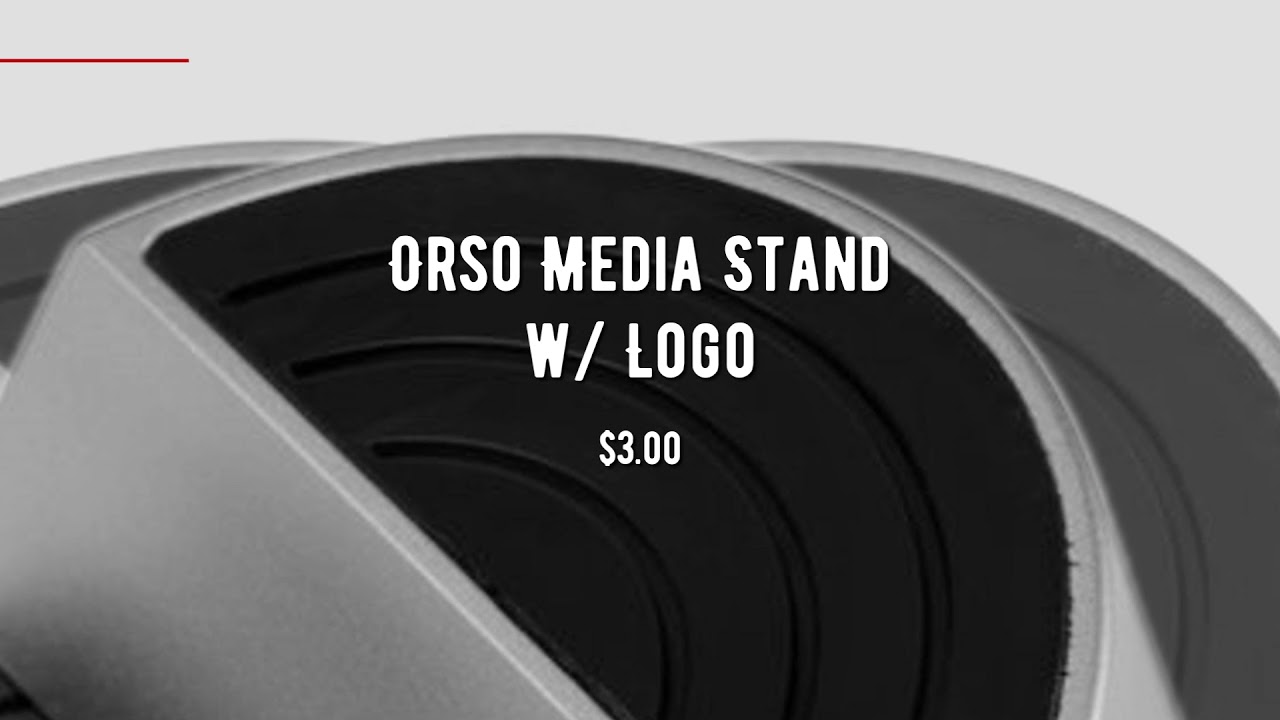 Orso Media Stand w Logo promo - YouTube