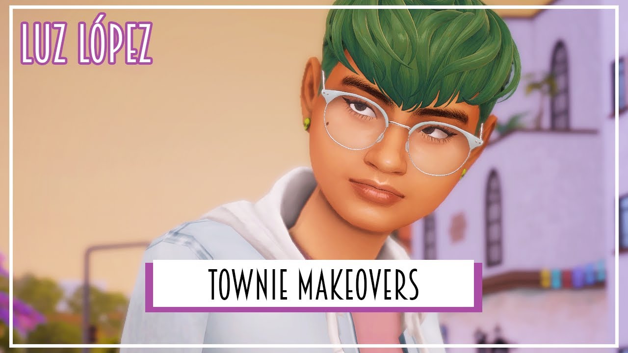 Making Over Luz López The Sims 4 Speed CAS - YouTube