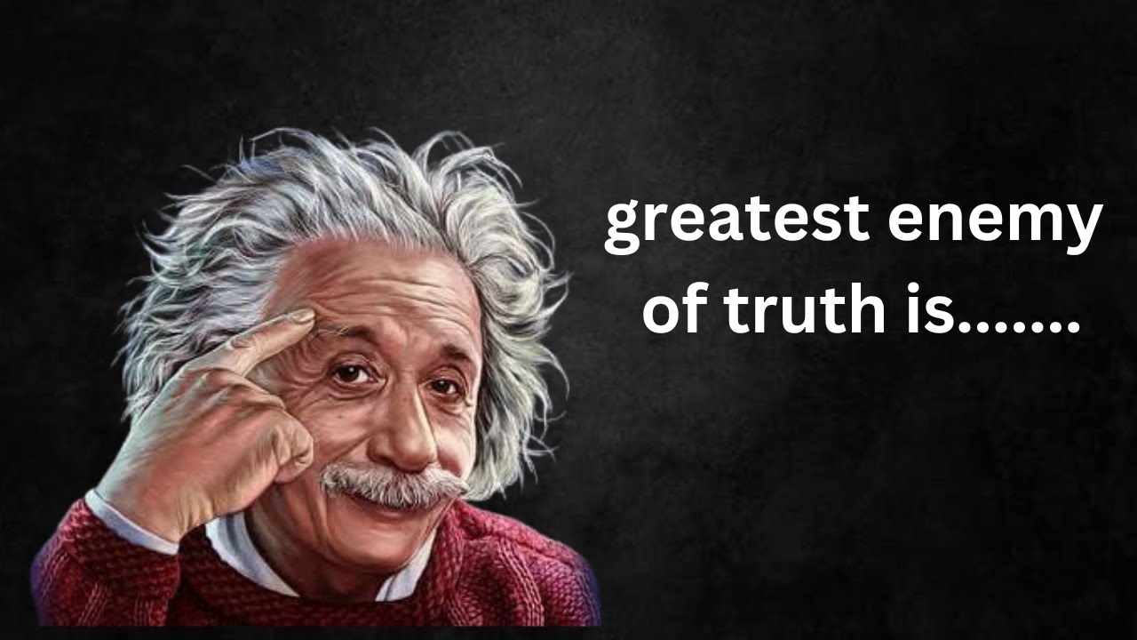 greatest enemy of truth | words of wisdom | Quotes | Wisdose - YouTube