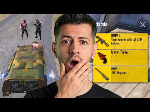 YENİ TANK'IN SİLAHIYLA VURDUKLARIMIN LOOTU İLE WİN ALMAK? Pubg mobile