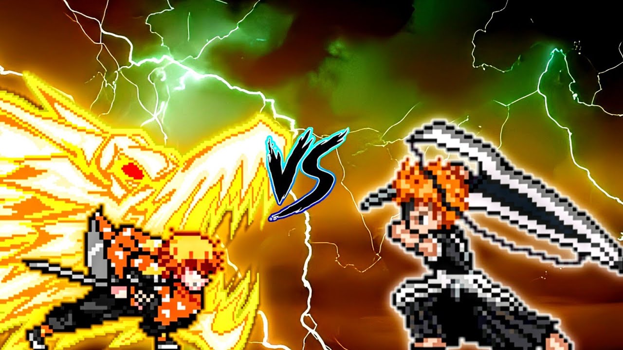 Zenitsu Last Arc OP Vs Ichigo TYBW V3 Bankai V2 OP in Jump Force Mugen ...