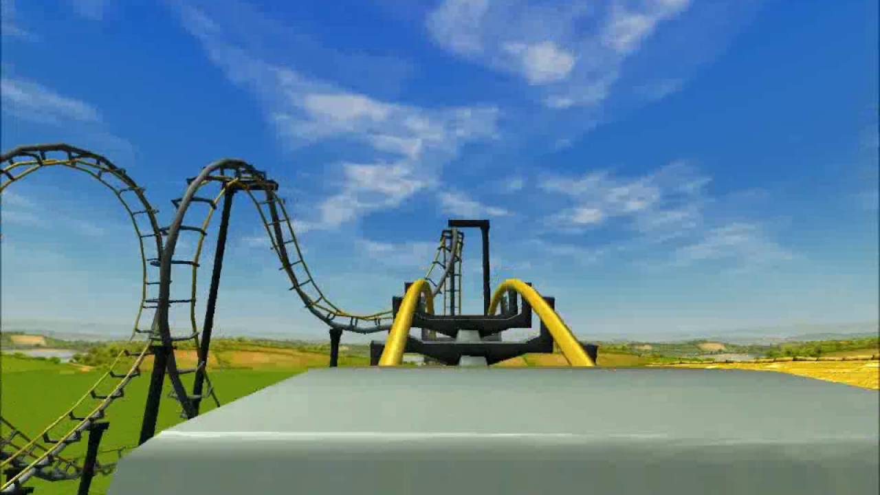 RCT3 - Igniter [Corkscrew Coaster] - YouTube
