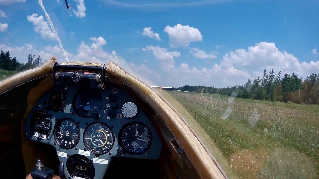 Bumpy Glider Takeoff - YouTube