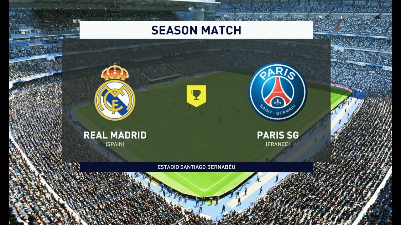 Real Madrid vs Paris SG | Grand Match 2023 | FIFA 23 | #fifa #football ...