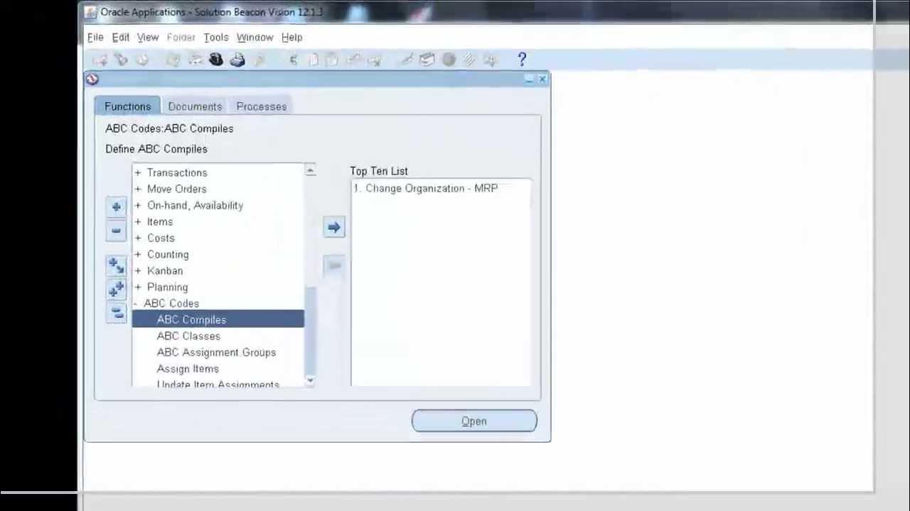 INV ABC Compile, Oracle Applications Training - YouTube