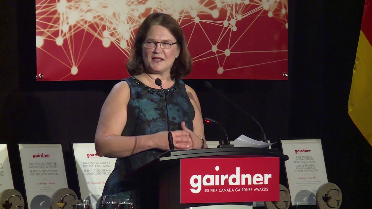 Minister Jane Philpott- 2016 Canada Gairdner Awards Gala - YouTube
