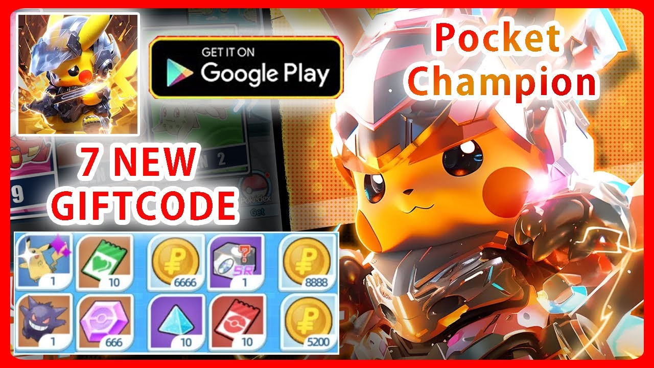 How To Redeem Code Pocket Champion (Global & Asia) - All 7 Giftcodes ...