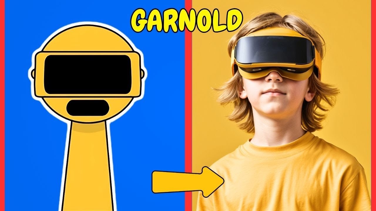 INCREDIBOX SPRUNKI Characters as HUMANS!😮 + THE ULTIMATE Guess Sprunki ...