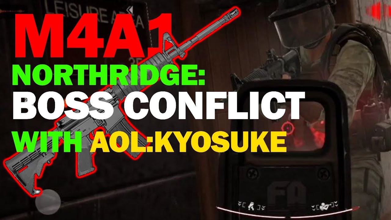Northridge: Boss Armed with M4A1- ARENA BREAKOUT CB2 - YouTube