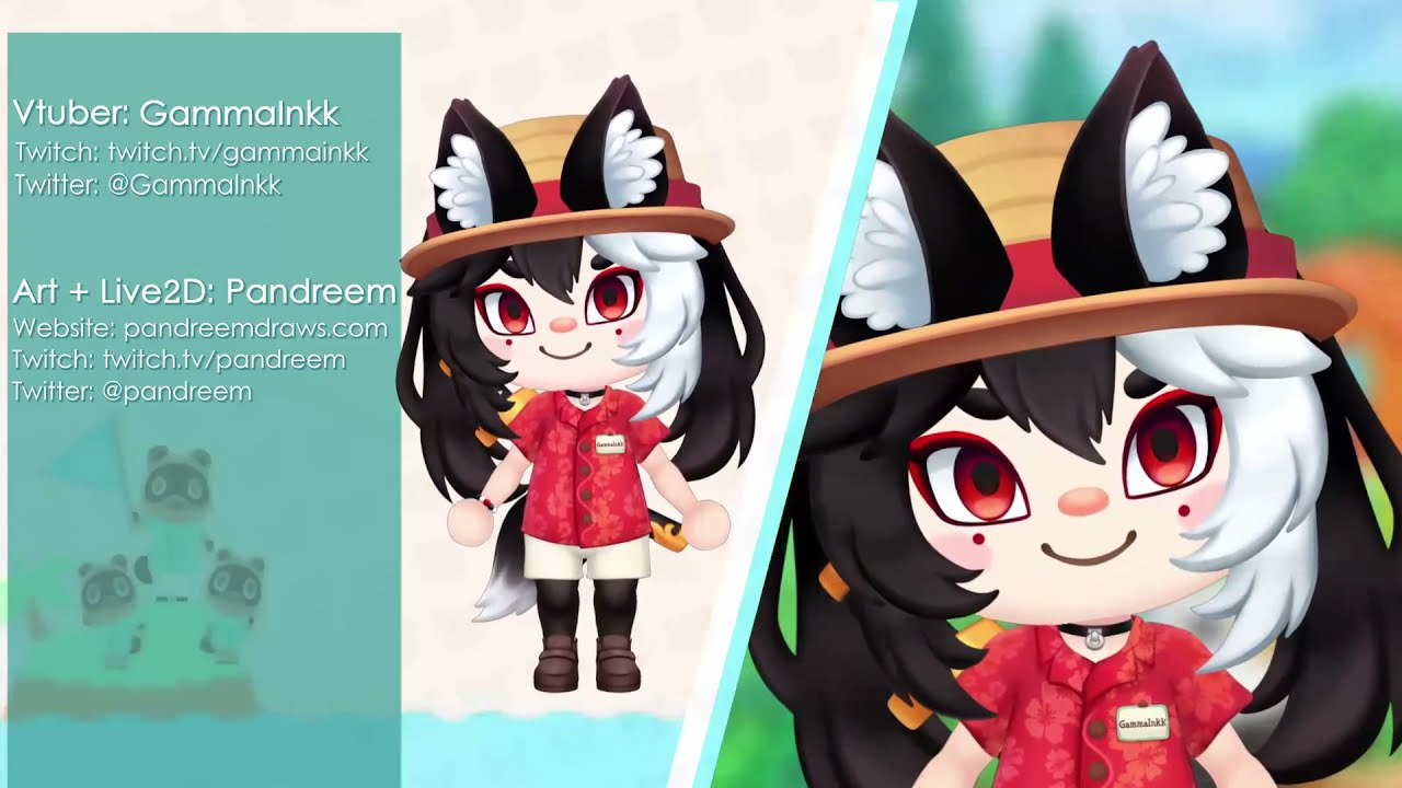 GammaInkk - AC style Vtuber Showcase - YouTube