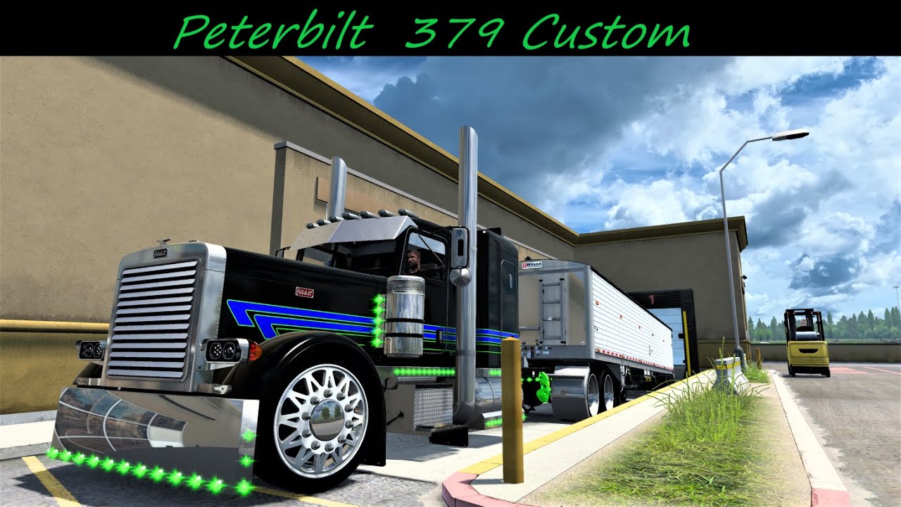 Dom’s Peterbilt 379 Rollin CAT C-15 Engine Corn Hopper Haul Olympia to ...