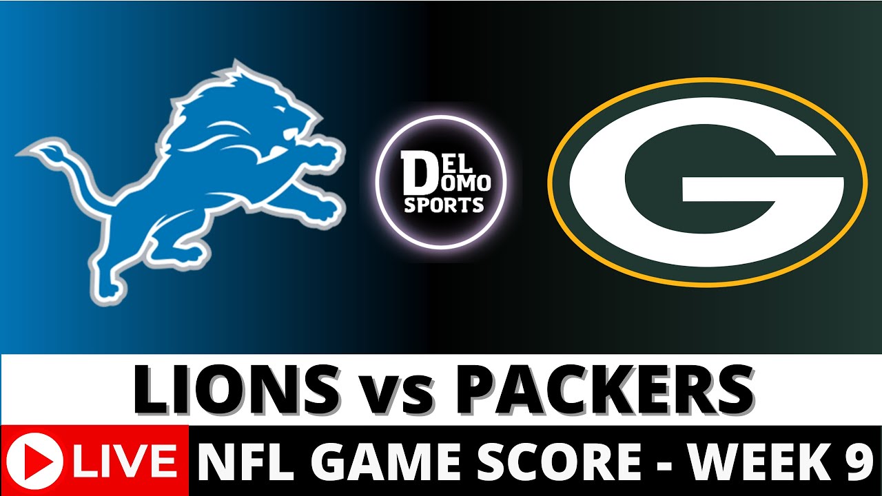 2nd HALF - DETROIT LIONS VS GREEN BAY PACKERS 🏈 NFL Game Score Play-by ...