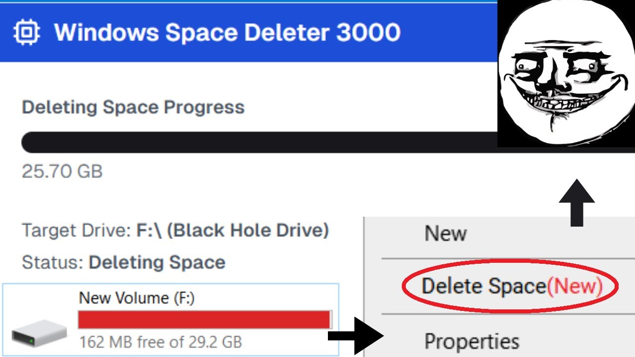 When You Delete Space to Make Space ft. BLACKHOLE - YouTube