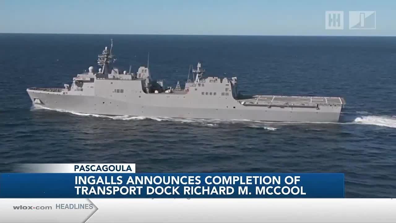 Ingalls Shipbuilding announces completion of Richard M. McCool Jr ...