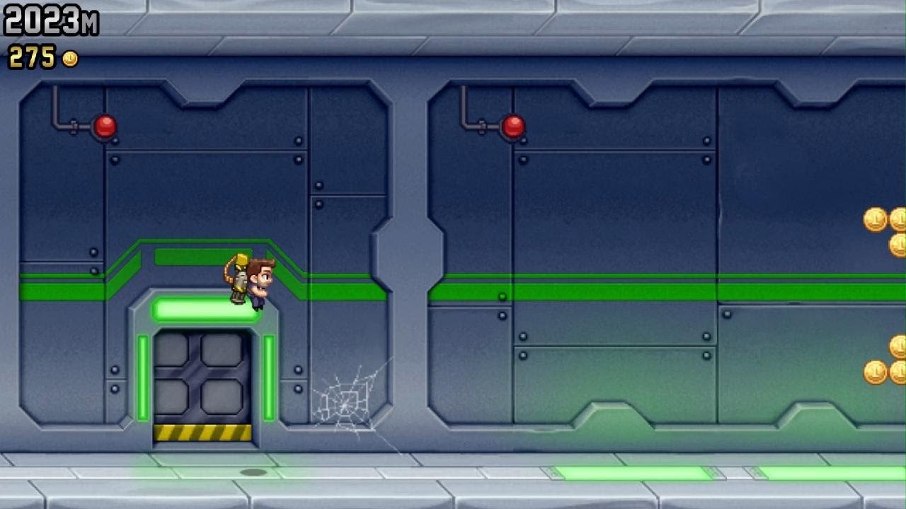 Jetpack Joyride gameplay - YouTube