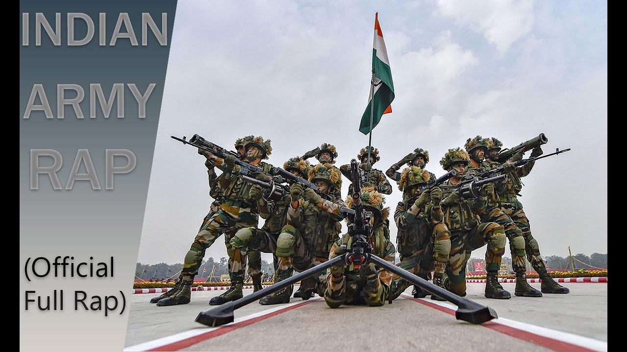 INDIAN ARMY RAP | (Official Full Rap) | Latest Army Rap 2021 - YouTube