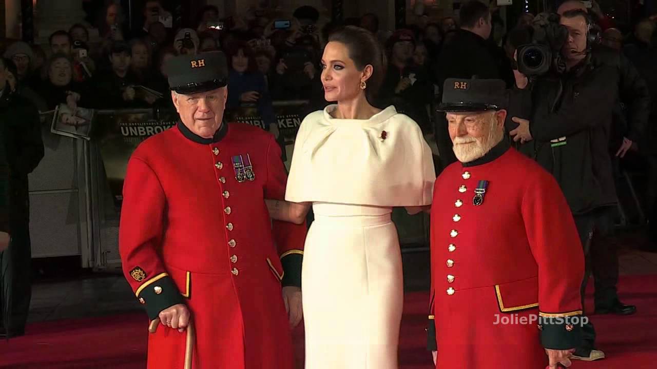 Angelina Jolie & "Unbroken" Cast on the Red Carpet at London Premiere ...