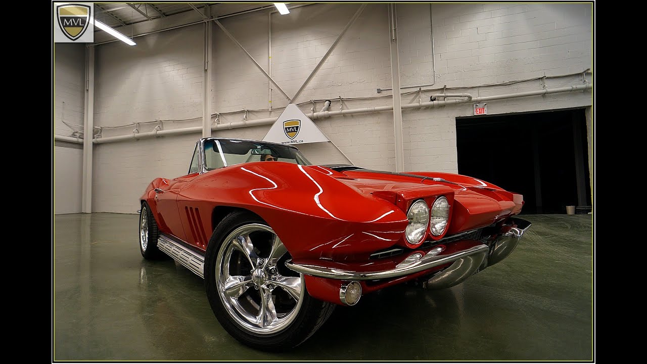 1966 Chevrolet Corvette Resto-Mod | MVLleasing.com - Toronto - YouTube