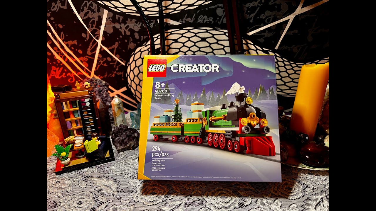 Lego Set #40700 - Winter Holiday Train - YouTube