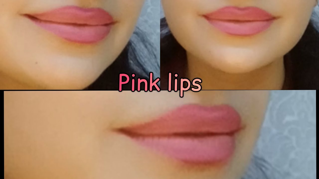 Pink Lips | Makeup Tutorial | Simple and Easy Hacks | Narbmakeup7 ...