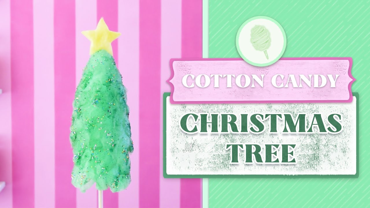 Cotton Candy Christmas Tree - YouTube
