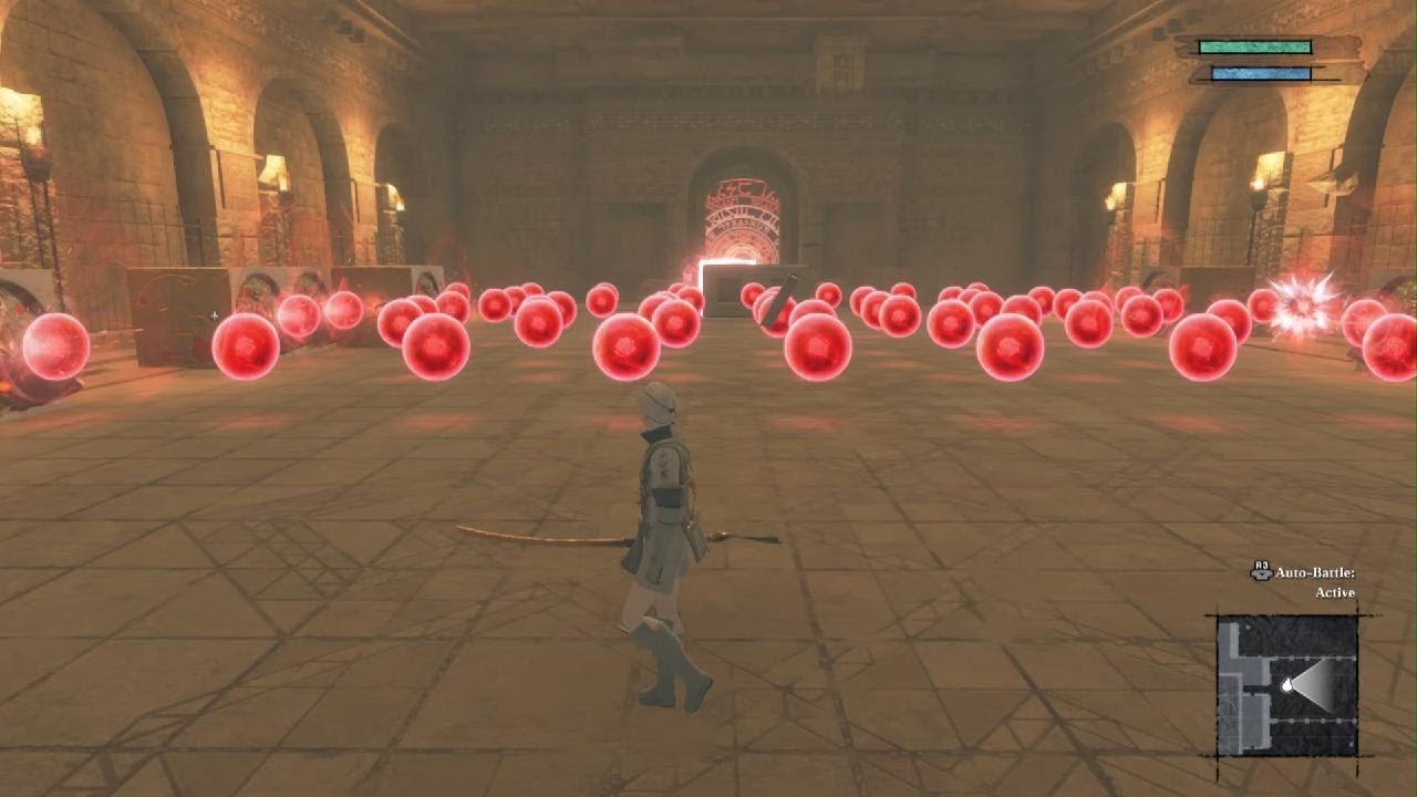 The Barren Temple Third Trial Solution - NieR Replicant - YouTube