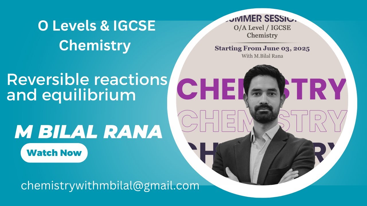 Reversible Reactions, Equilibrium, Haber & Contact Process | IGCSE & O ...