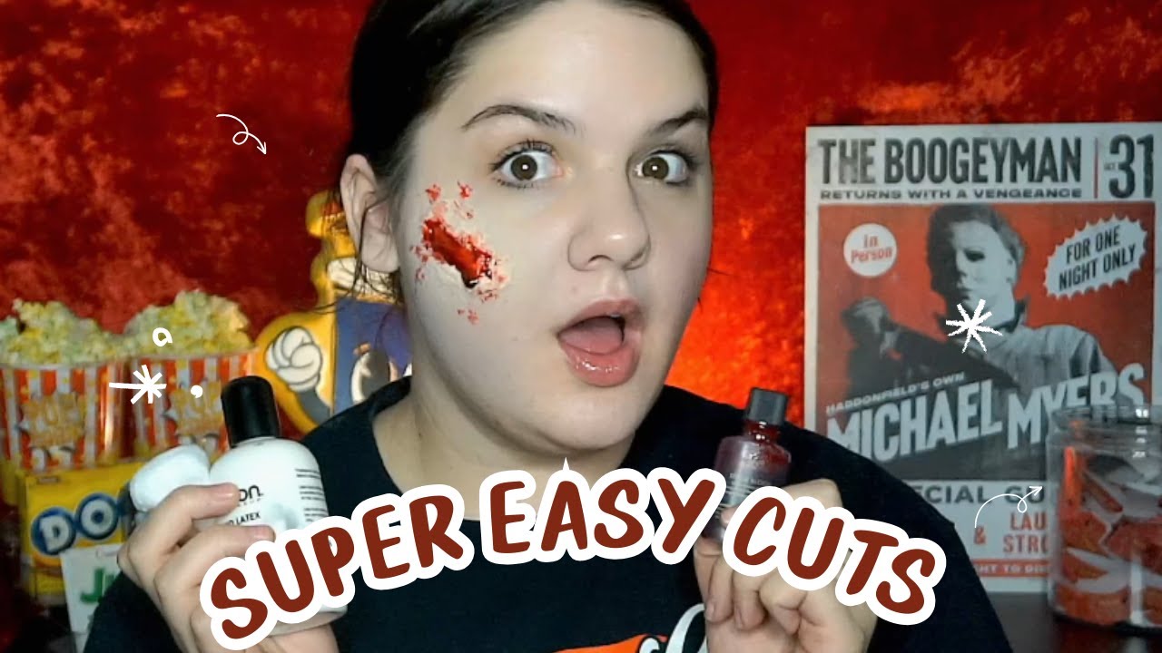 Quick and Easy Realistic Cuts for Halloween! - YouTube